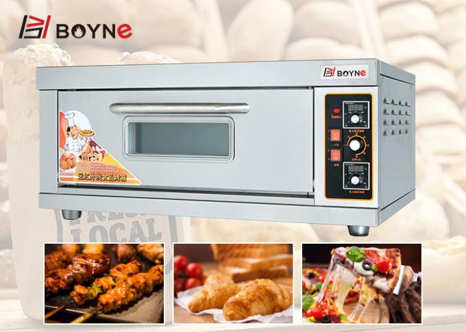 One Tray Bakery Deck Oven Mechanical Temperature Controller With Timer ...
