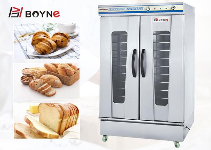 Two Door Thirty Tray Proofer 30 Trays Bread Fermentation Box For Bakery